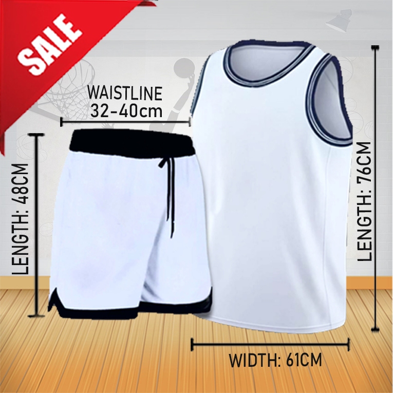 Terno PLAIN Basketball Jersey Sando and Short For Men | Newstyle ...