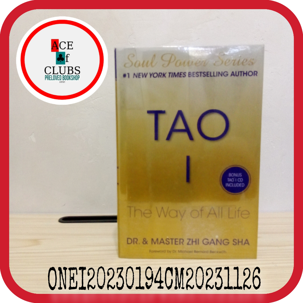Tao I The way of all life book by Dr & Master Zhi Gang Sha (Preloved/Used) | Shopee Philippines
