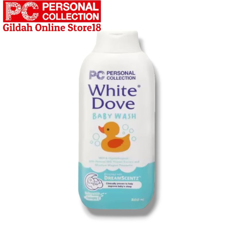 PC WHITE DOVE BABY WASH 200ML | Shopee Philippines