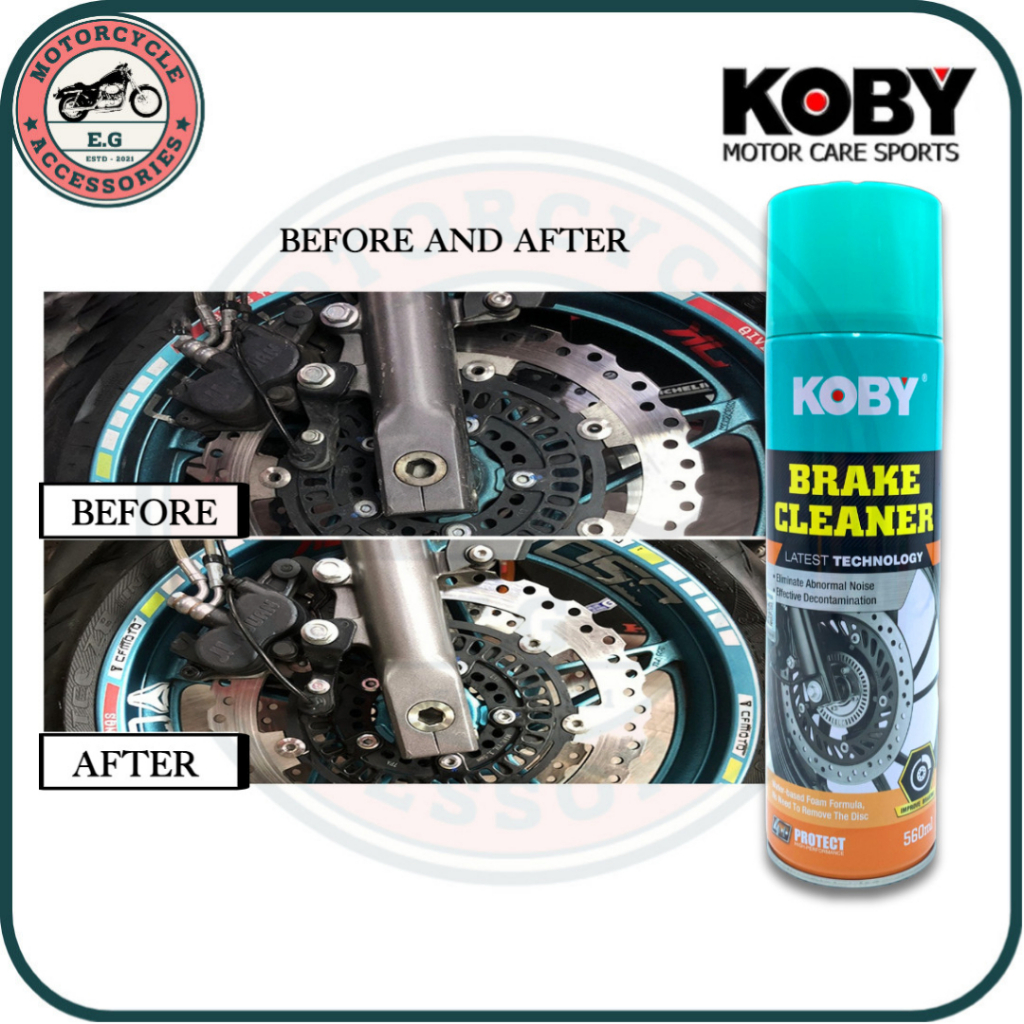 E.G Motorcycle Body Parts Koby Brake Cleaner Latest Technology Improve ...