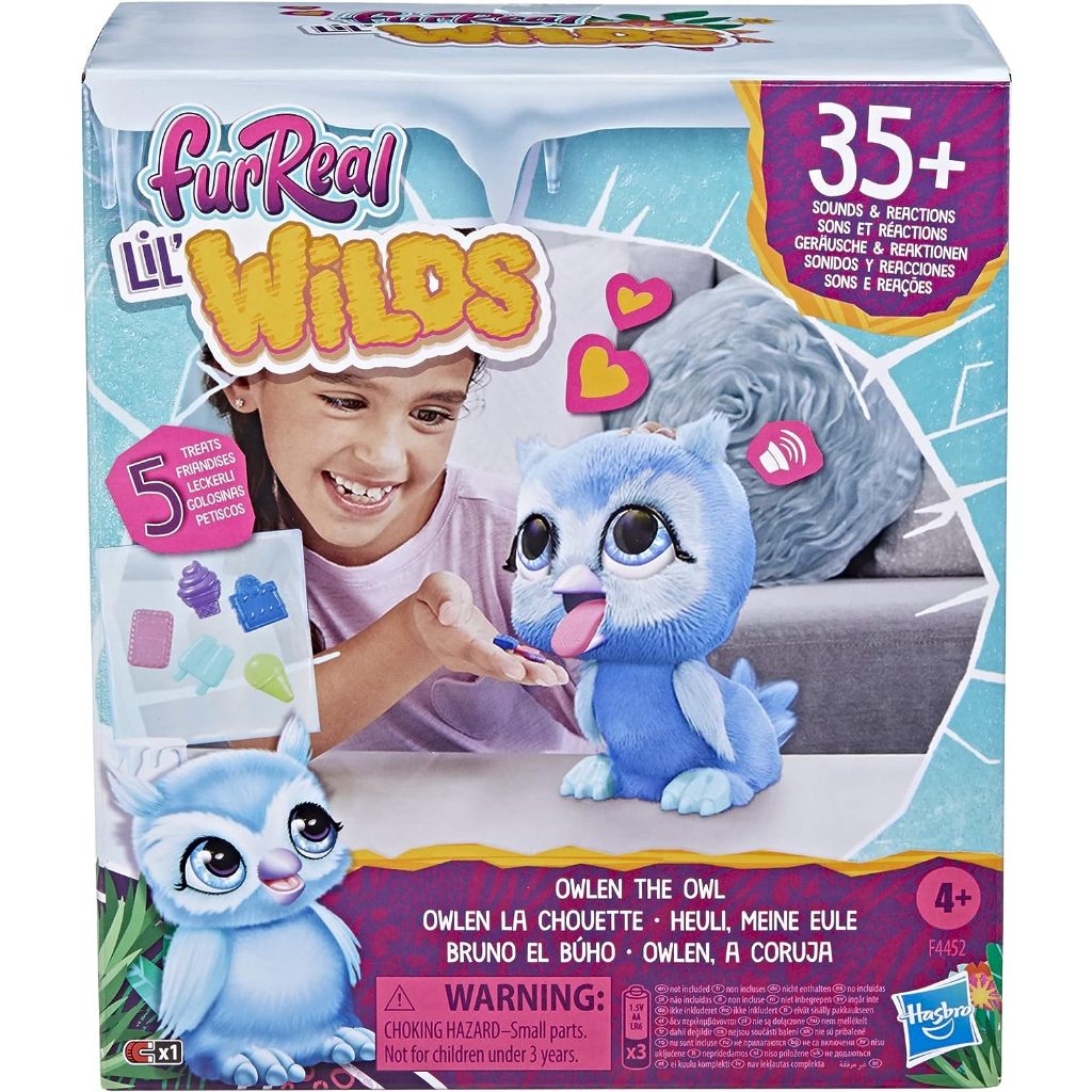 FurReal Lil’ Wilds Owlen the Owl | Shopee Philippines