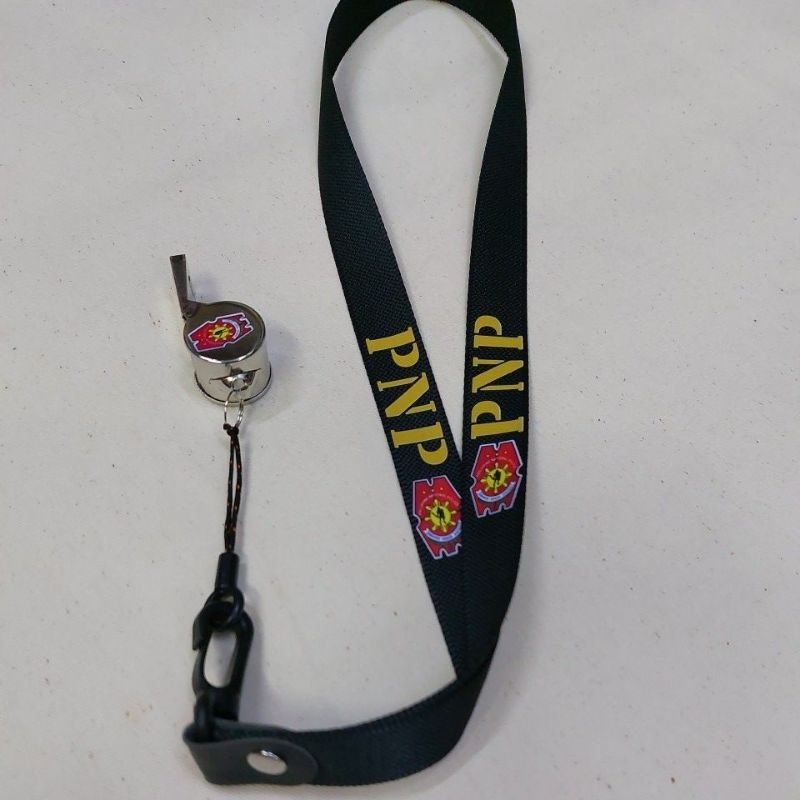 whistle with PNP logo and lace ... | Shopee Philippines