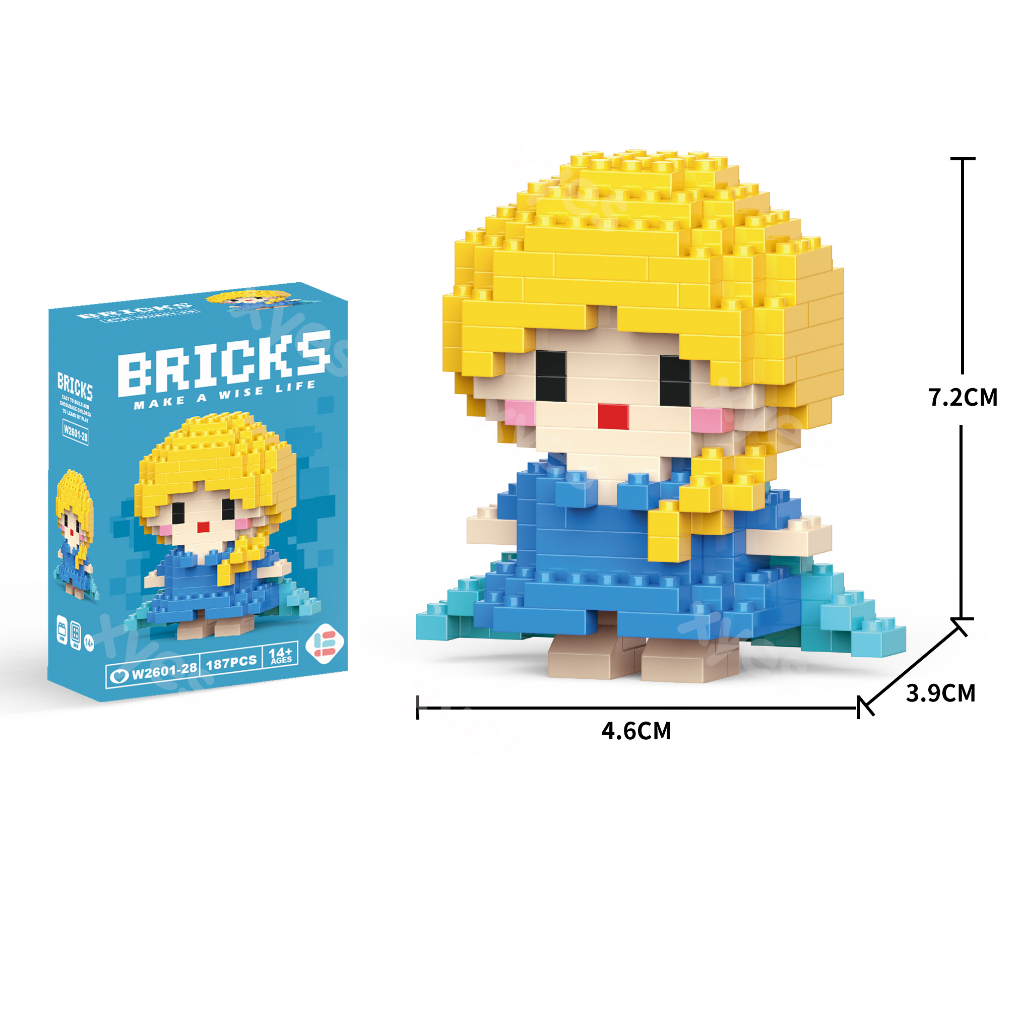 high quality Various 3D cute animal building blocks gift for Kids Girl ...