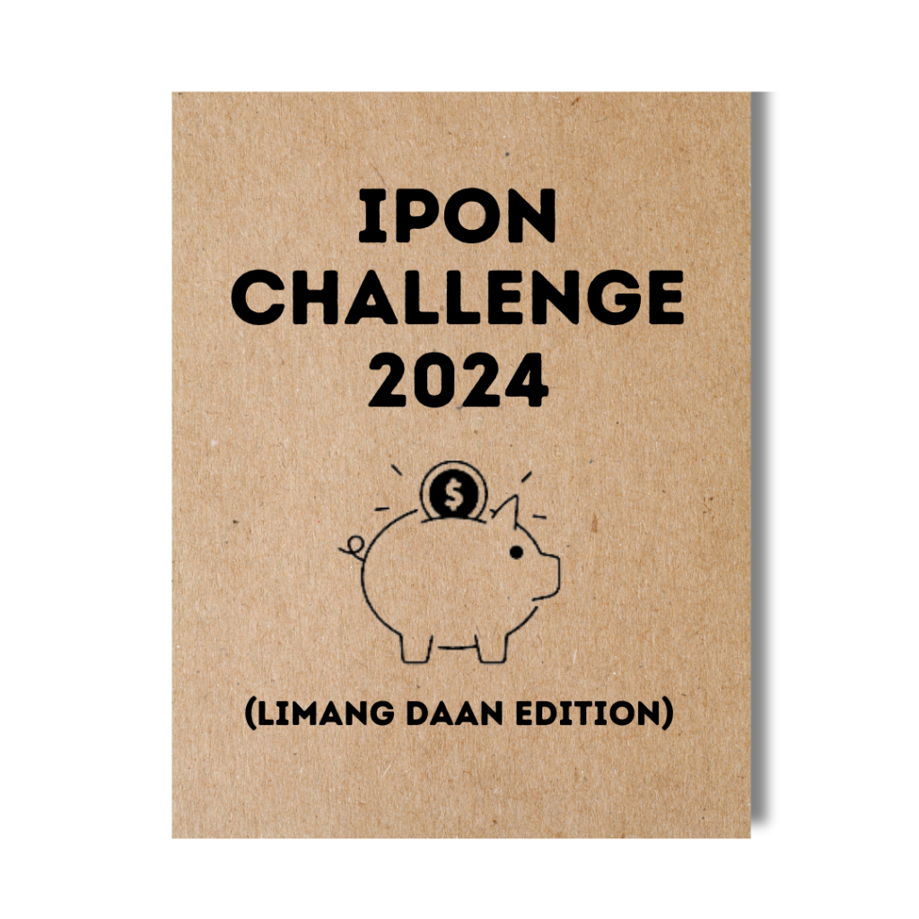 Ipon Challenge 2025 Chinkee Tan Card 5 10 20 Booklet with Pouch Bill Alkansya Peso Sense Mini ...