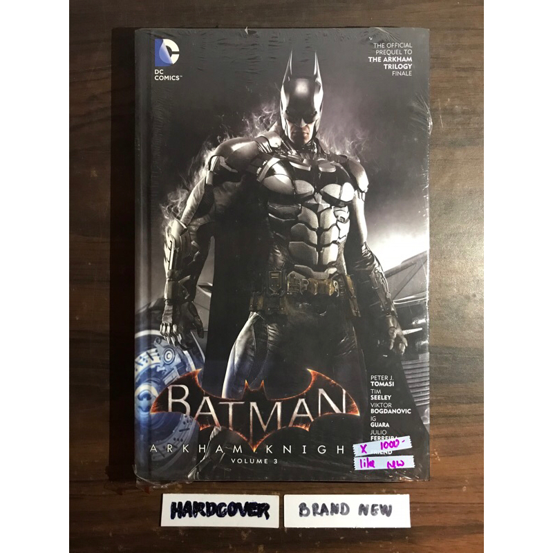 BATMAN: ARKHAM KNIGHT DC graphic novel hardcover | Shopee Philippines