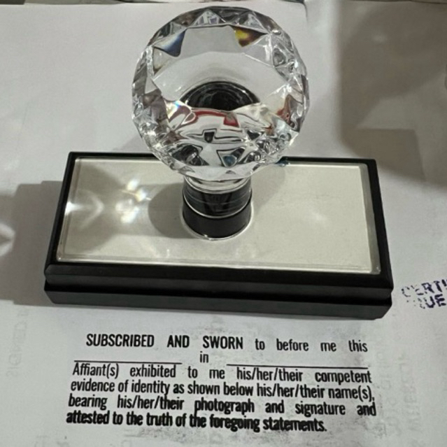 Jurat Stamp for lawyer and notary public | Shopee Philippines