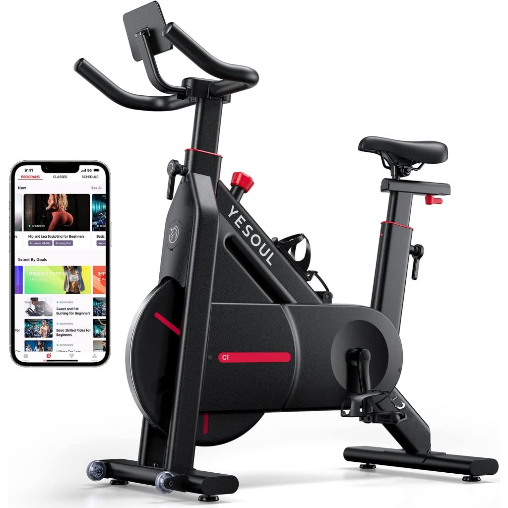 Yesoul C1A Magnetic Bike Spin Bike/Home Fitness Smart Exercise Bike - Official Warranty | Shopee ...