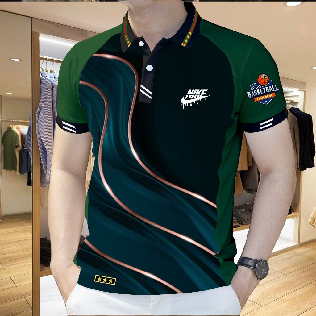 Men's polo shirt, simple men's polo shirt, easy to combine elegant and ...