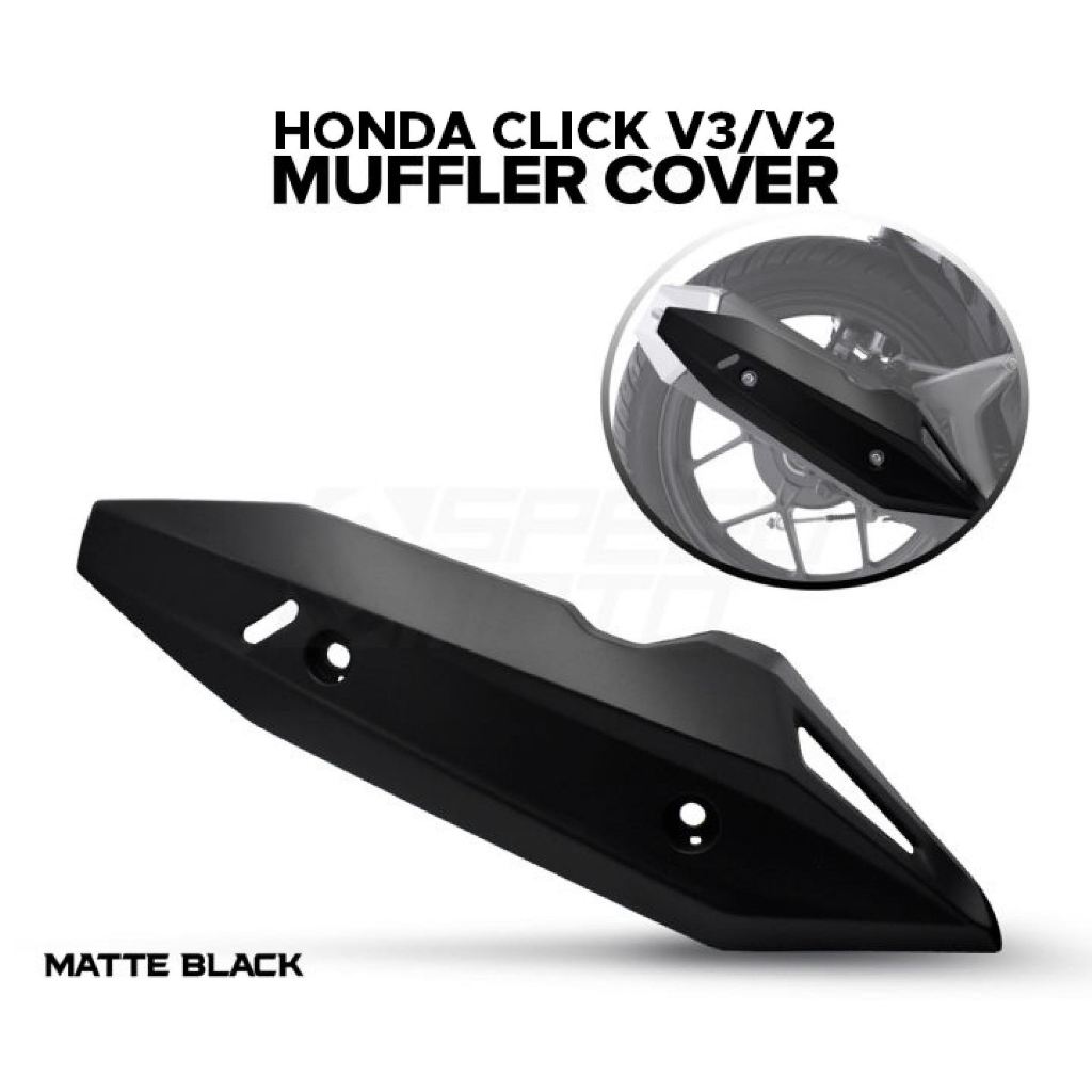 HONDA CLICK V3 CLICK V2 GAME CHANGER MUFFLER COVER FOR HONDA CLICK ...
