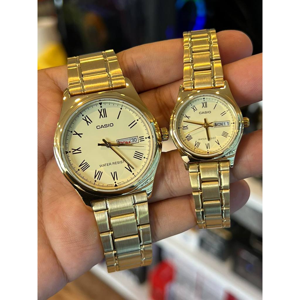 Original Casio Couple Watch Mtp V006g 9b And Ltp V006g 9b Casio Analog