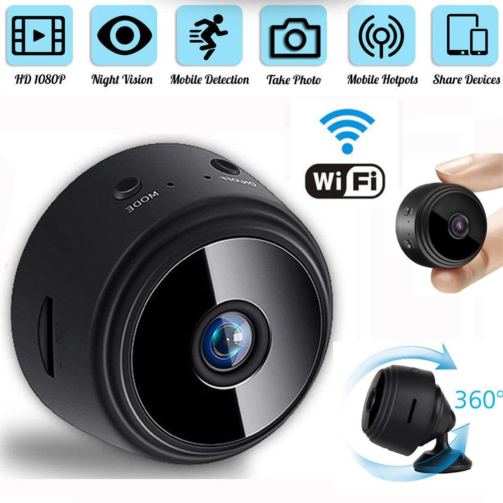 A9 Wireless Wi-fi Mini Camera 1080P HD CCTV Mini Camera, Voice Video ...
