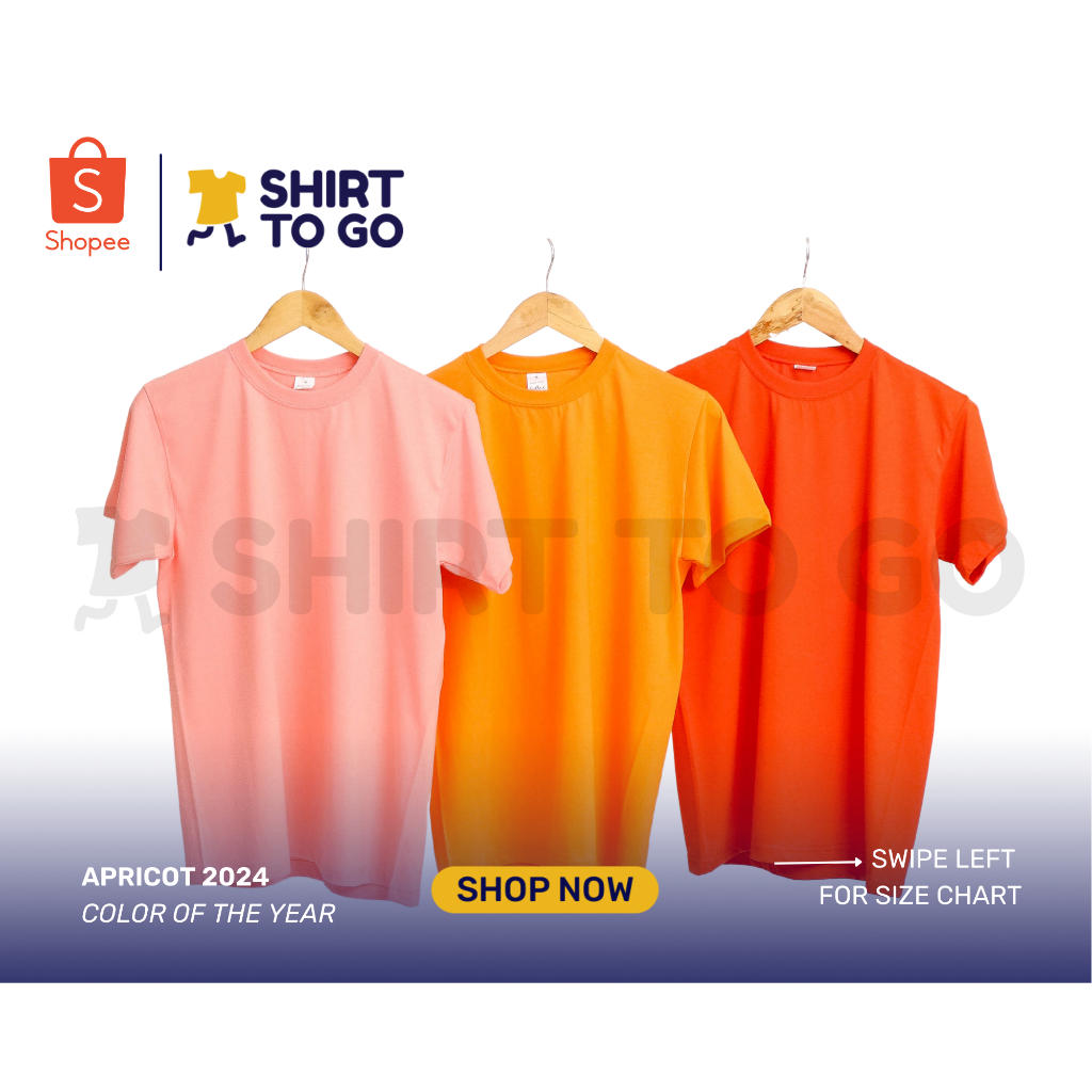 2024 Color of the Year / SOFTEX Plain TSHIRT | Shopee Philippines