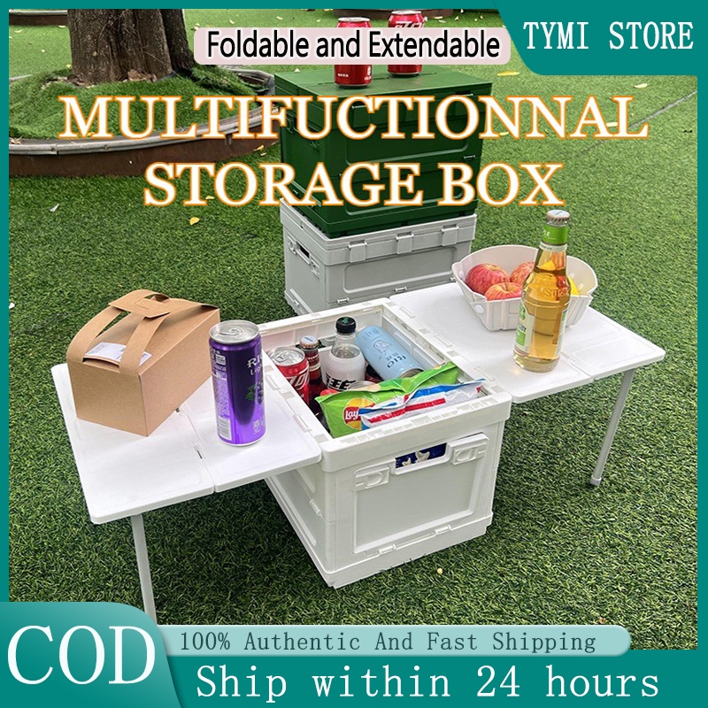 Camping Storage Box Folding Storage High Capacity Storage Box ...