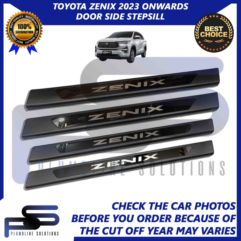 Toyota Innova 2016 - 2022 Zenix 2023 Onward Side Stepsill / Door Step ...