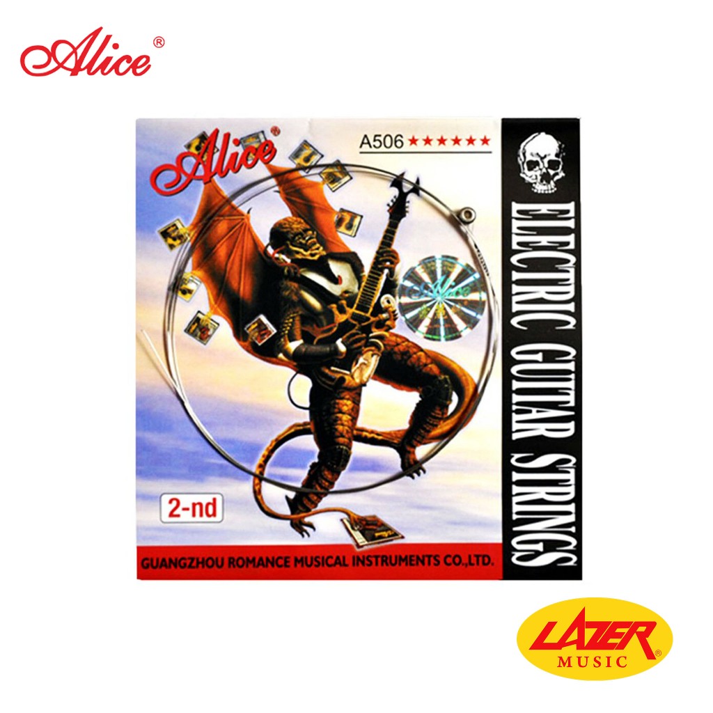 Alice A506 Gauge 10-46 Electric Guitar Strings -A506- | Shopee Philippines