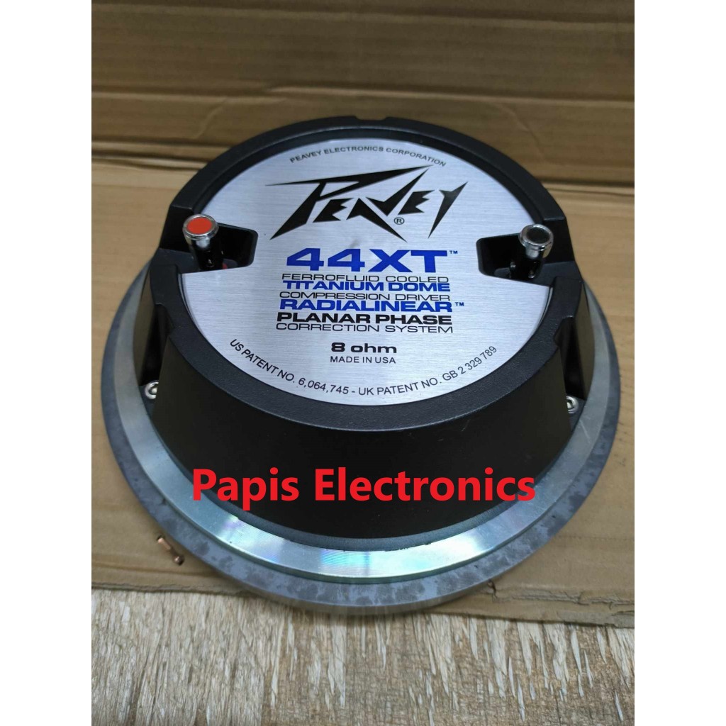 Peavey 44XT Titanium Compression Driver Unit 1000W Heavy Duty | Shopee ...