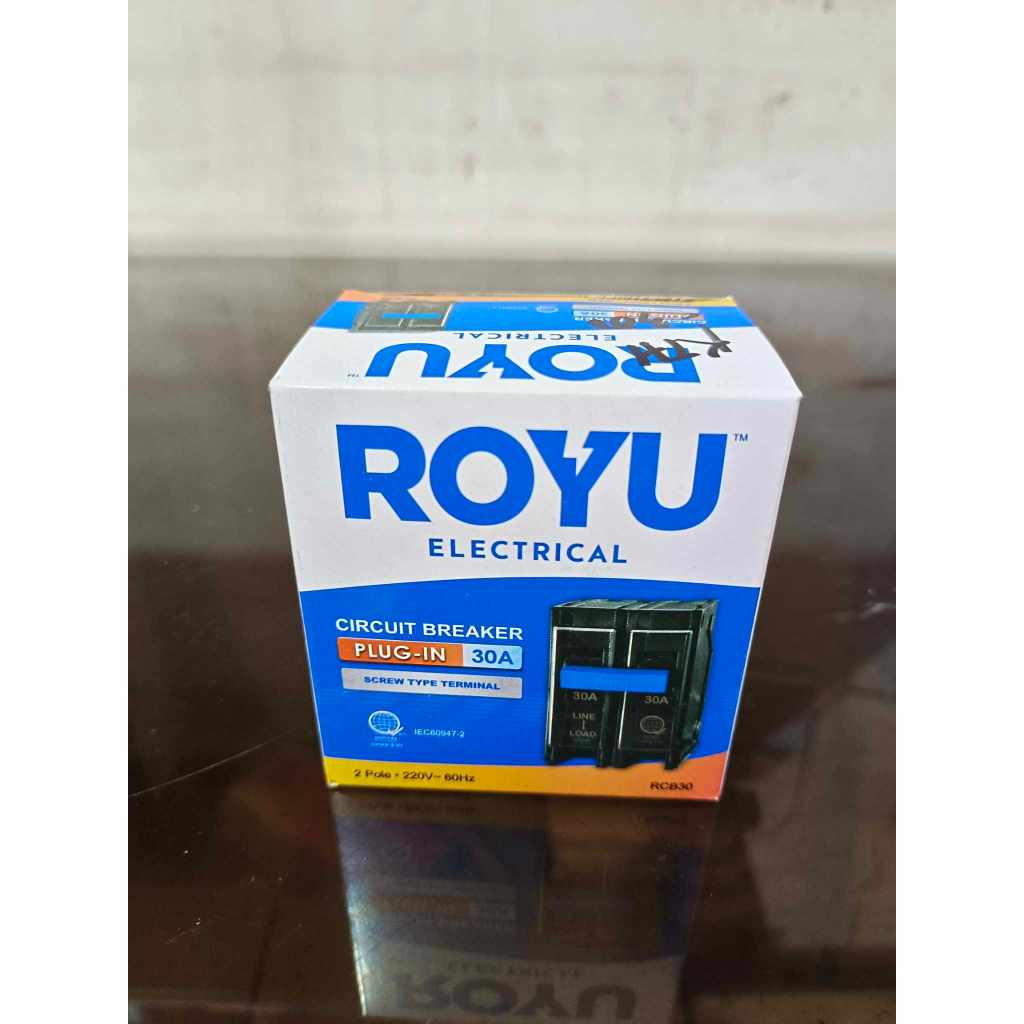 Mini Circuit Breaker ROYU / Plug-In / 100% Original Product 15A,20A,30A ...