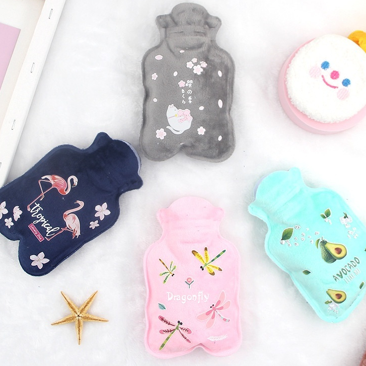 Cartoon Mini Cute Small Water Bag Hot Compress Water-proof Explosion ...