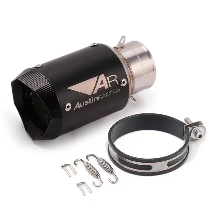 51mm AR exhaust Austin Racing Inlet universal Muffler Pipe Exhaust Pipe ...