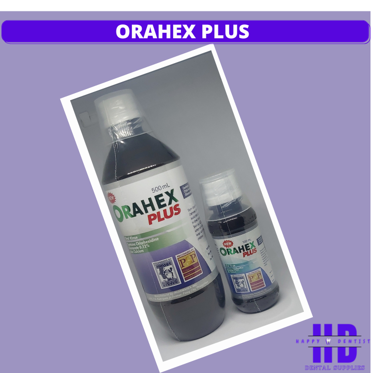 ORAHEX PLUS - Chlorhexidine Gluconate 0.12% plus Calcium | Shopee ...