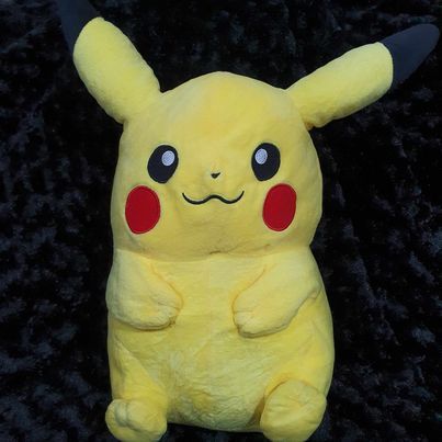 PIKACHU NORMAL (Big) Pokemon Plush Toy (42cm) | Shopee Philippines