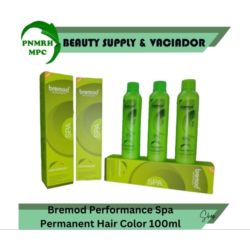 Bremod Performance Permanent Hair Color (Green Colors) 100ml | Shopee ...