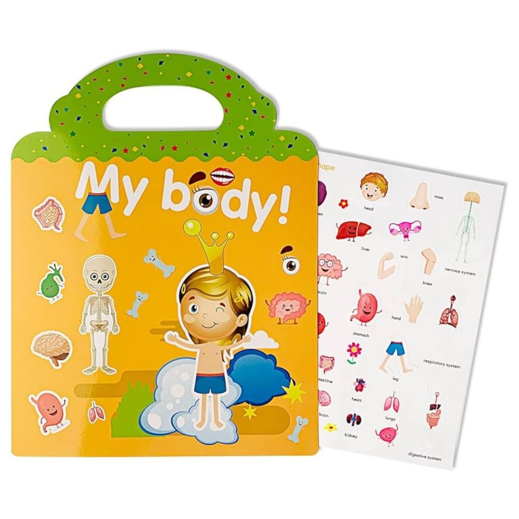 MY BODY sticker (carry-along) softcover | Shopee Philippines