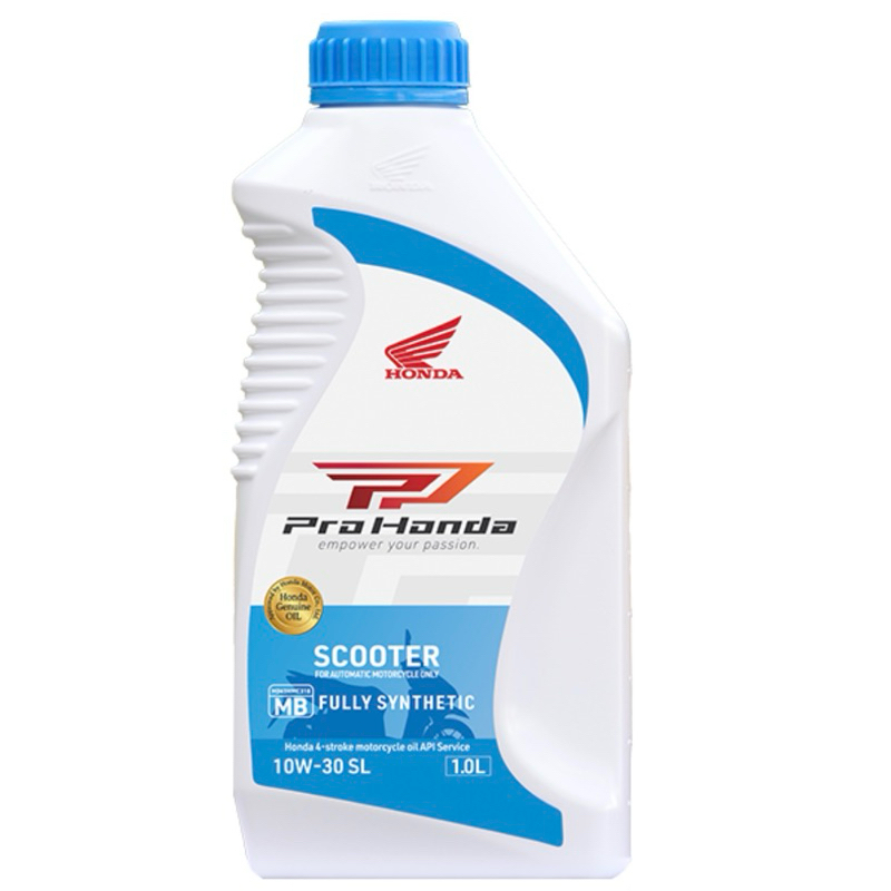 Honda Pro Blue Engine Oil Fully Synthetic 1 Liter | Shopee Philippines