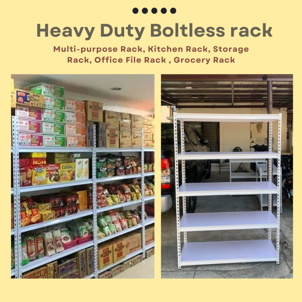 5 layer Easy to Assemble Heavy Duty Boltless Rack/Grocery racks ...