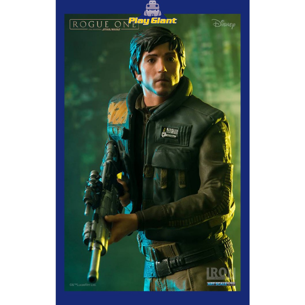 Preorder Iron Studios Star Wars Rogue One Cassian 1/10 Art Scale ...