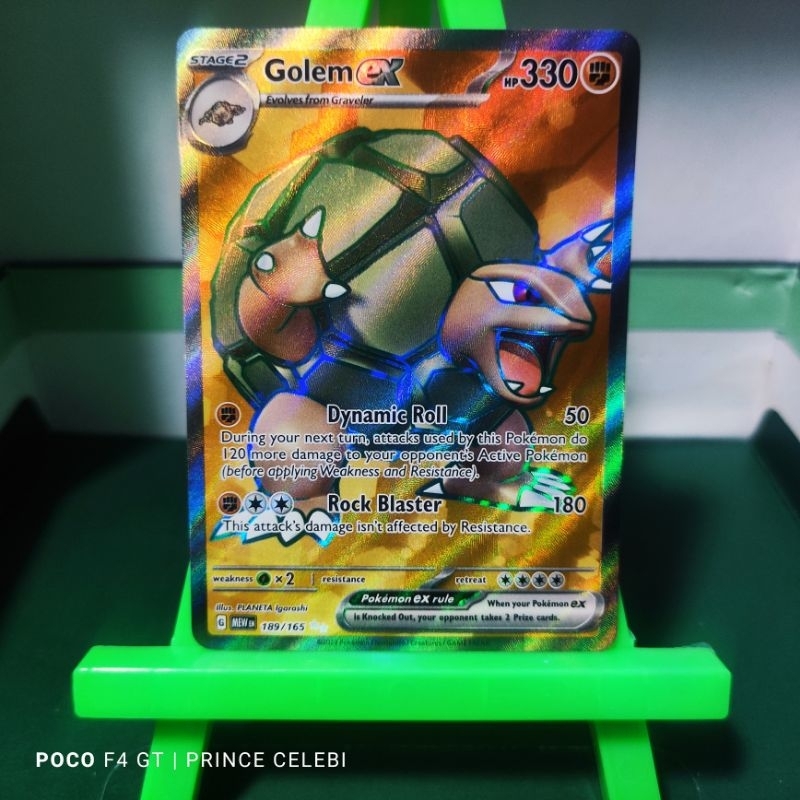 Pokemon TCG - Golem ex Full Art | Shopee Philippines