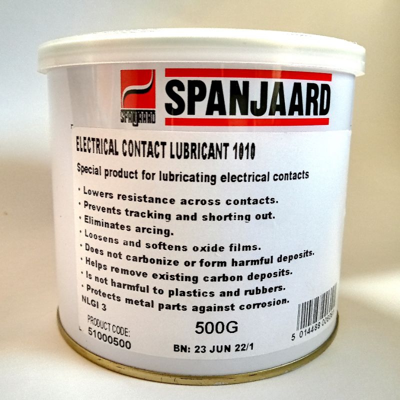 Electrical Contact Lubricant SPANJAARD 500 grams Grease | Shopee Philippines