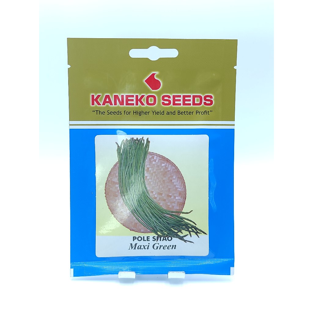 KANEKO SEEDS MAXI GREEN POLE SITAO SEEDS STRINGBEAN SEEDS (APPROX 58 ...