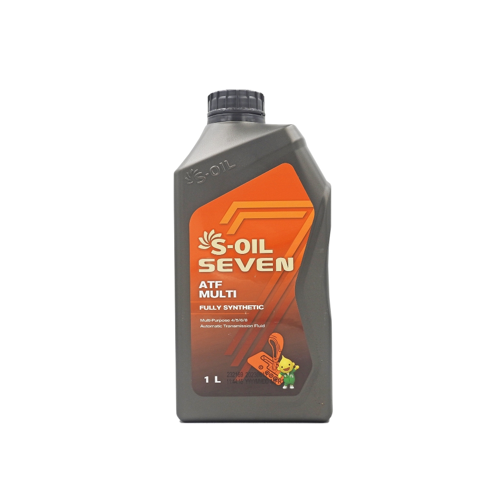 S-Oil Seven ATF Multi Fully-Synthetic Automatic Transmission Fluid (1 ...