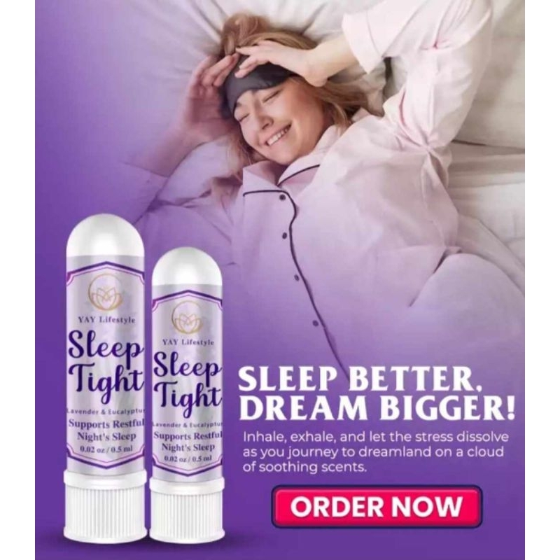 ORIGINAL SLEEP TIGHT SLEEP INHALER | Shopee Philippines