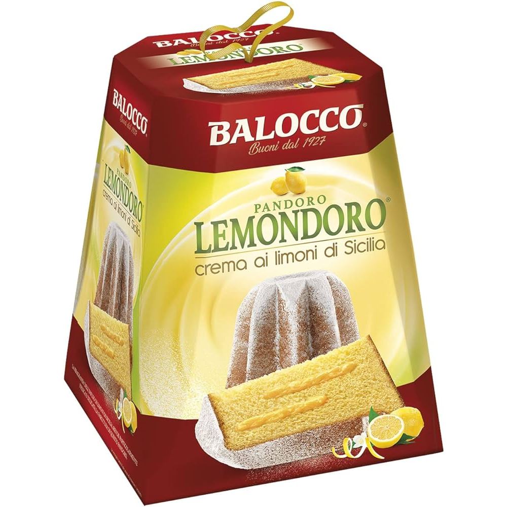 Balocco Pandoro Lemondoro con crema ai limoni di Sicilia 800g | Shopee ...
