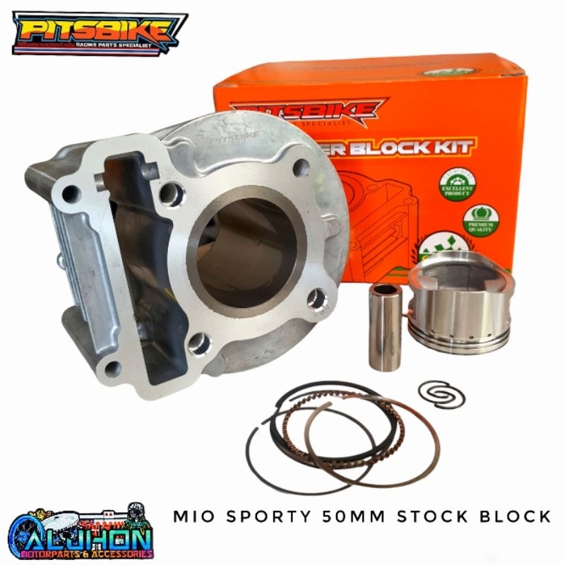 PITSBIKE MIO SPORTY "50mm" STANDARD BLOCK (STOCK) | Shopee Philippines