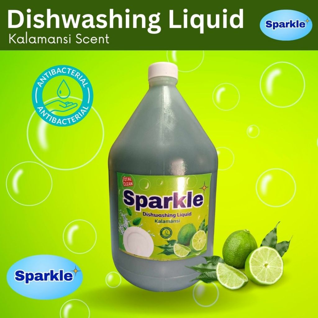 Dishwashing Liquid 1 Gallon or 1 Liter Kitchen Anti-bacterial Household ...