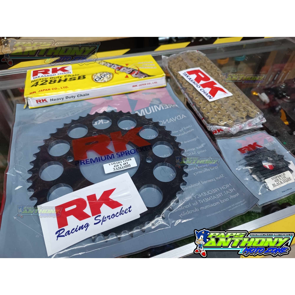 RK Chain Set/Sprocket Set Sniper150/Sniper155 | Shopee Philippines