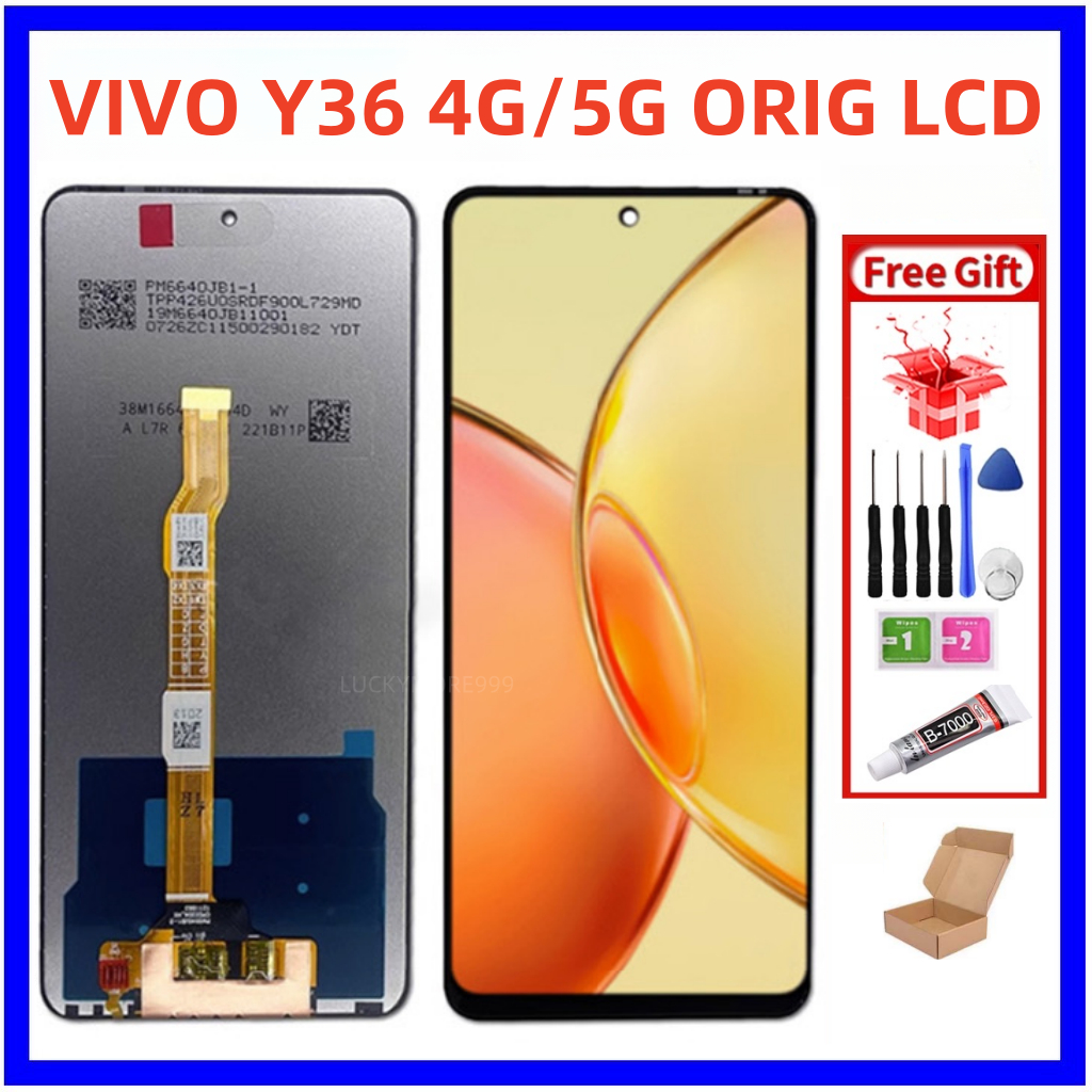 Original Lcd For Vivo Y36 4G V2247 Vivo Y36 5G V2248 LCD Display Touch ...