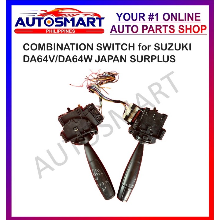 COMBINATION SWITCH for SUZUKI DA64V / DA64W JAPAN SURPLUS | Shopee ...