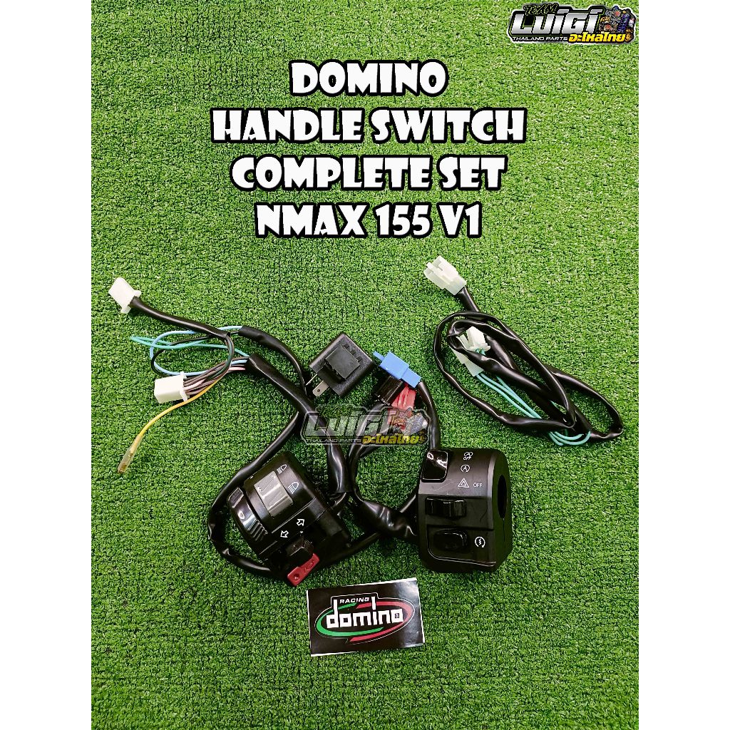 DOMINO HANDLE SWITCH COMPLETE SET YAMAHA NMAX 155 VERSION 1 THAILAND ...