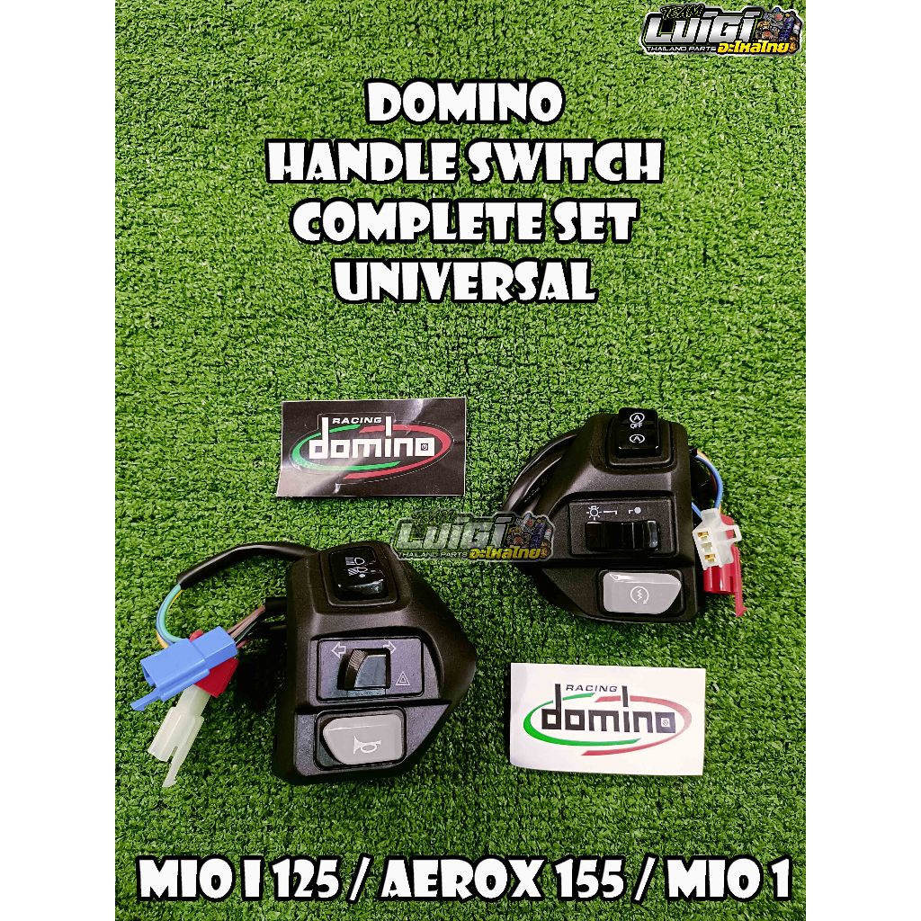 DOMINO HANDLE SWITCH LEFT AND RIGHT SET YAMAHA AEROX 155 / MIO I 125 ...