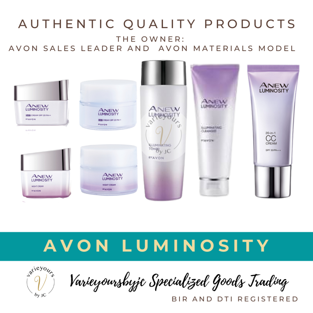 Avon Luminosity CC cream, Day Cream, Night Cream 15g 30g 50g | Shopee ...