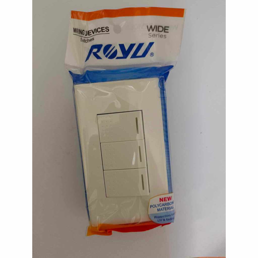 ROYU SWITCH/OUTLET (Classic/Wide/Super Wide Series) | Shopee Philippines