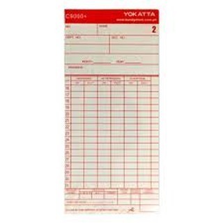 Standard DTR Card, c9000 punch card, attendance Card yokatta eagle time ...
