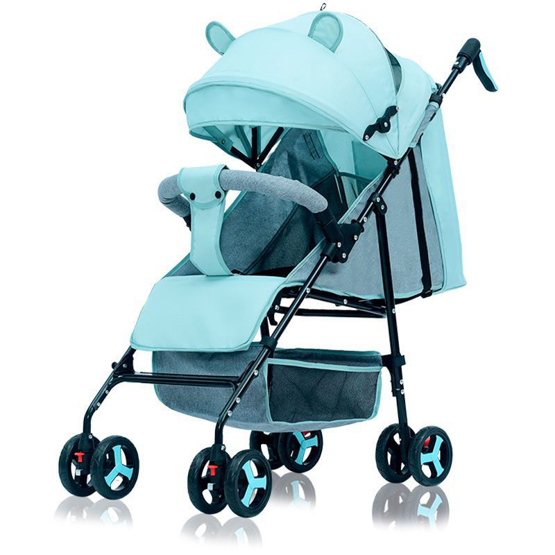 Stroller for Baby Two-Way Reversible Handle Foldable Stroller for ...