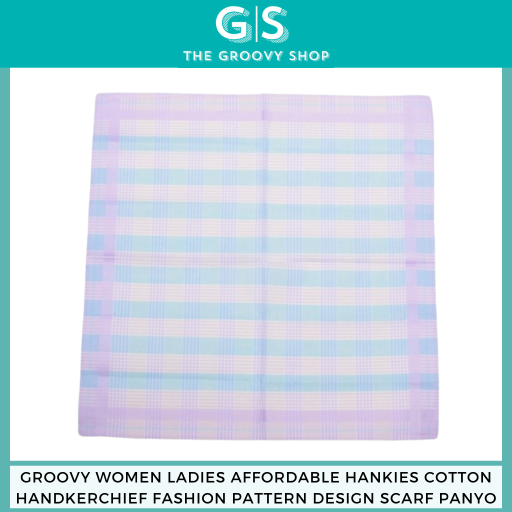 Groovy Women Ladies Affordable Hanky Cotton Handkerchief Fashion ...