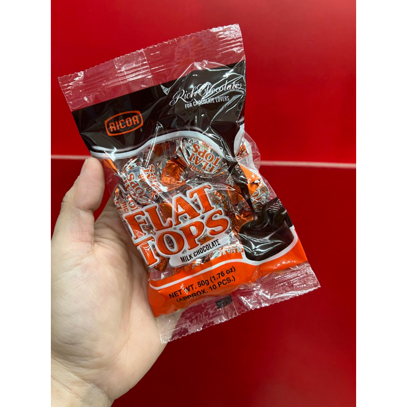 FLAT TOPS CHOCOLATE BY10’s | Shopee Philippines