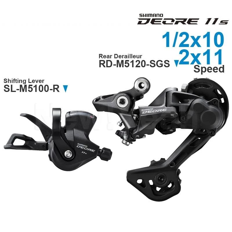 Shimano Deore M4100 M5100 M6100 Shifter Lever Derailleurs 10/11/12 Speed MTB Mountain Bike ...